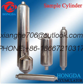 hydraulic gas bottle gas sampling cylinder for sampling system used for ...