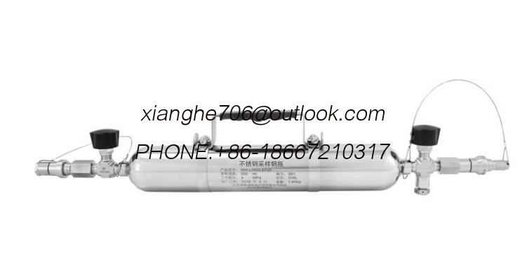 Natural gas sampling cylinder gas sampling cylinder for sampling system ...
