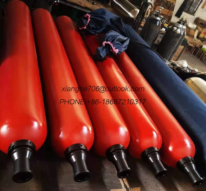 Threaded Bladder Accumulator Carbon Steel Shell Nitrile Seal NXQ/CQP ...